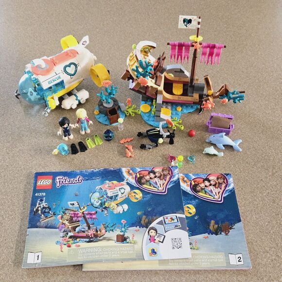 Lego | Toys | Lego Friends 4378 Dolphins Rescue Mission 10 Complete W ...